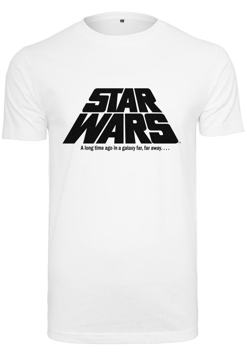 Merchcode STAR WARS ORIGINAL LOGO - T-Shirt print - white/weiß - Zalando.at