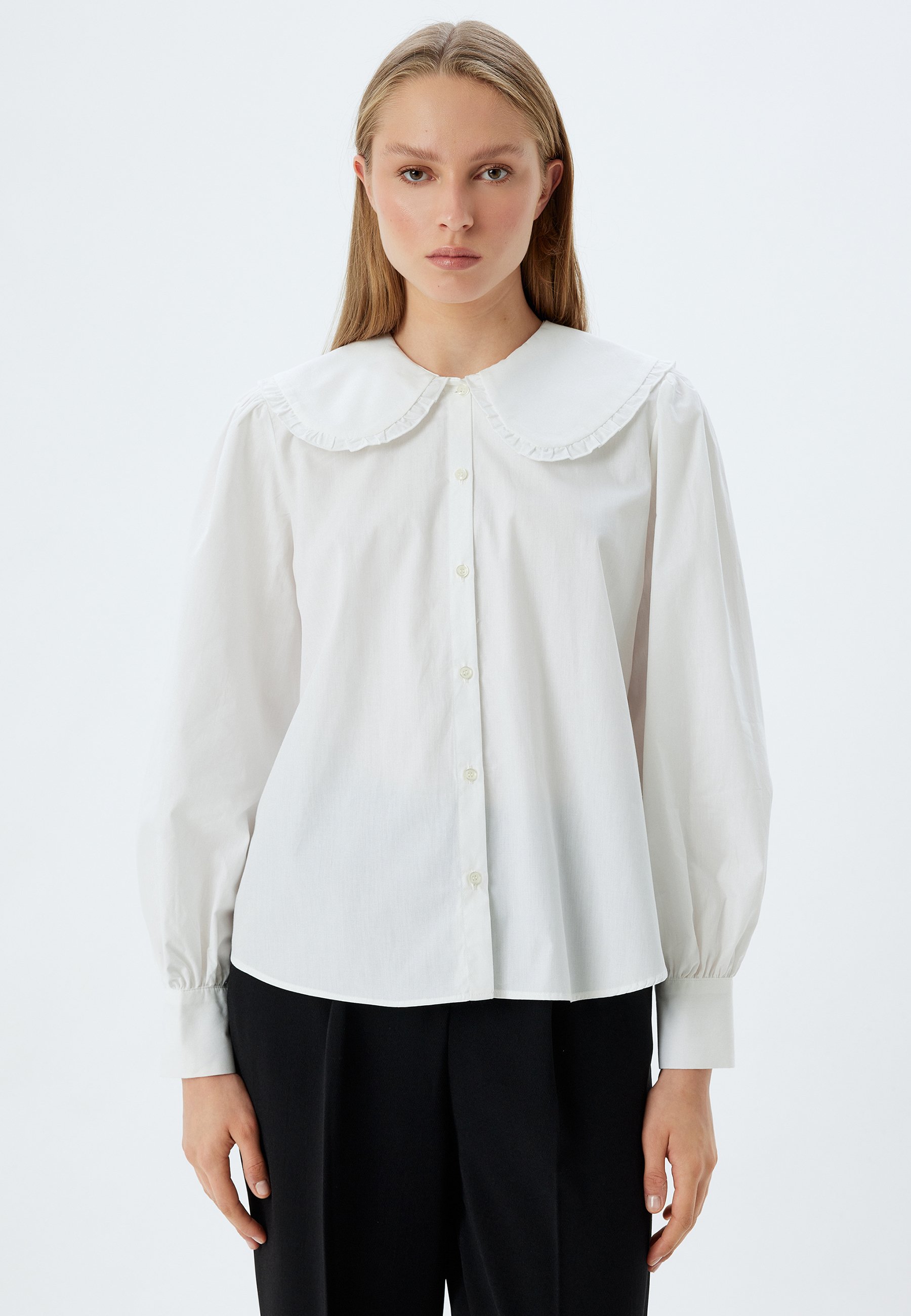 Peter Pan White Blouse