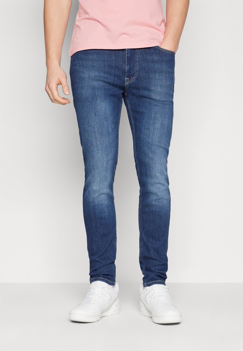 Tommy Jeans SIMON - Jeans Skinny Fit - denim dark/dark-blue denim ...