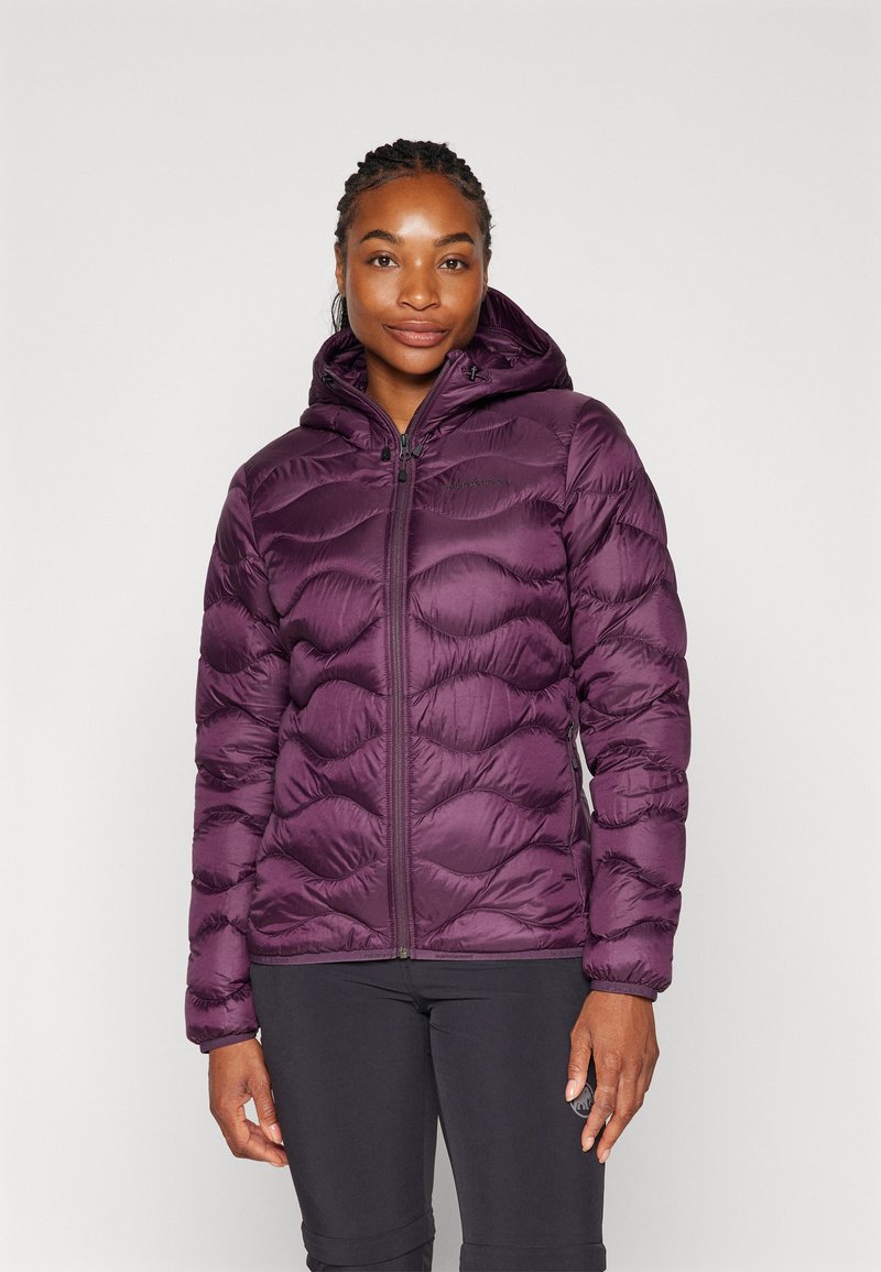 Peak Performance HELIUM HOOD JACKET - Dunjakker - mystic purple ...