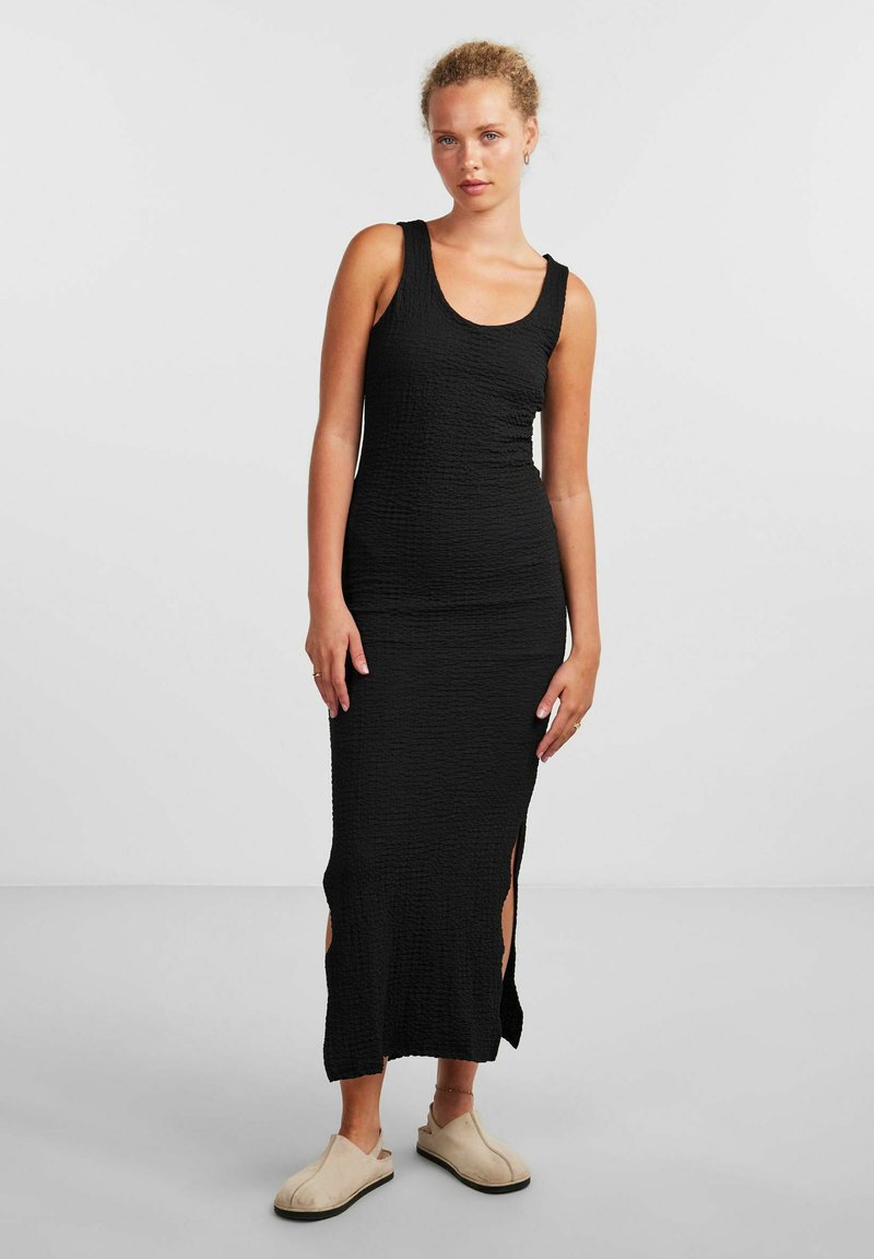 Pieces MIDI - Robe fourreau - black/noir - ZALANDO.FR