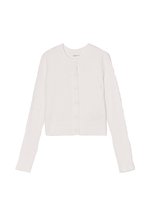 Cache Cache MIT LANGEN ÄRMELN ZOPFMUSTER - Vest - ecru/crème - Zalando.nl