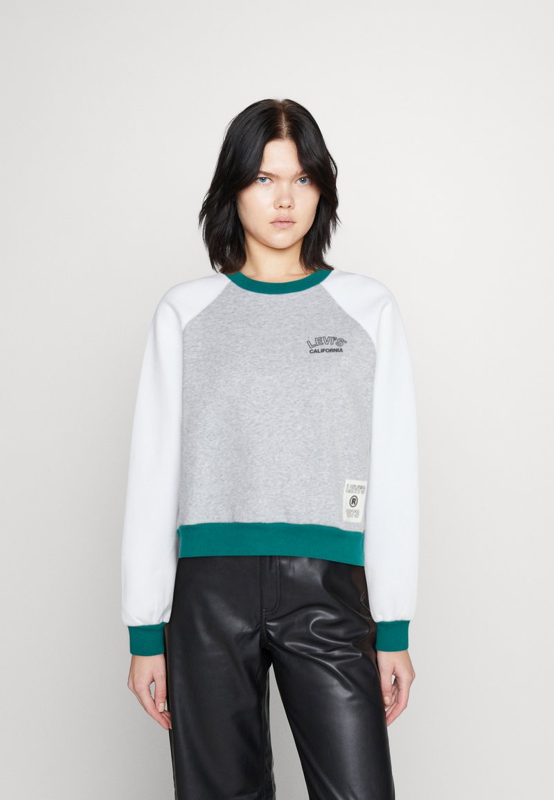 Levi's® VINTAGE RAGLAN CREW - Pusa - heather grey/hall - Zalando.ee