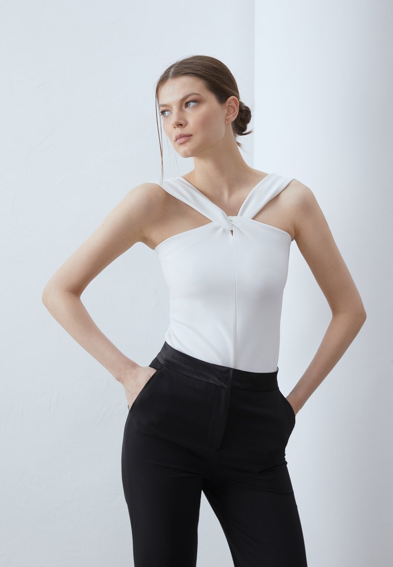 Anna Field Topper - off-white/offwhite - Zalando.no