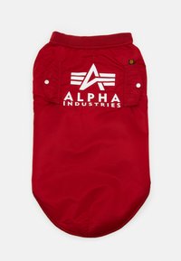 Alpha Industries MA-1 DOG JACKET BACK PRINT - Accessoires animaux - red ...