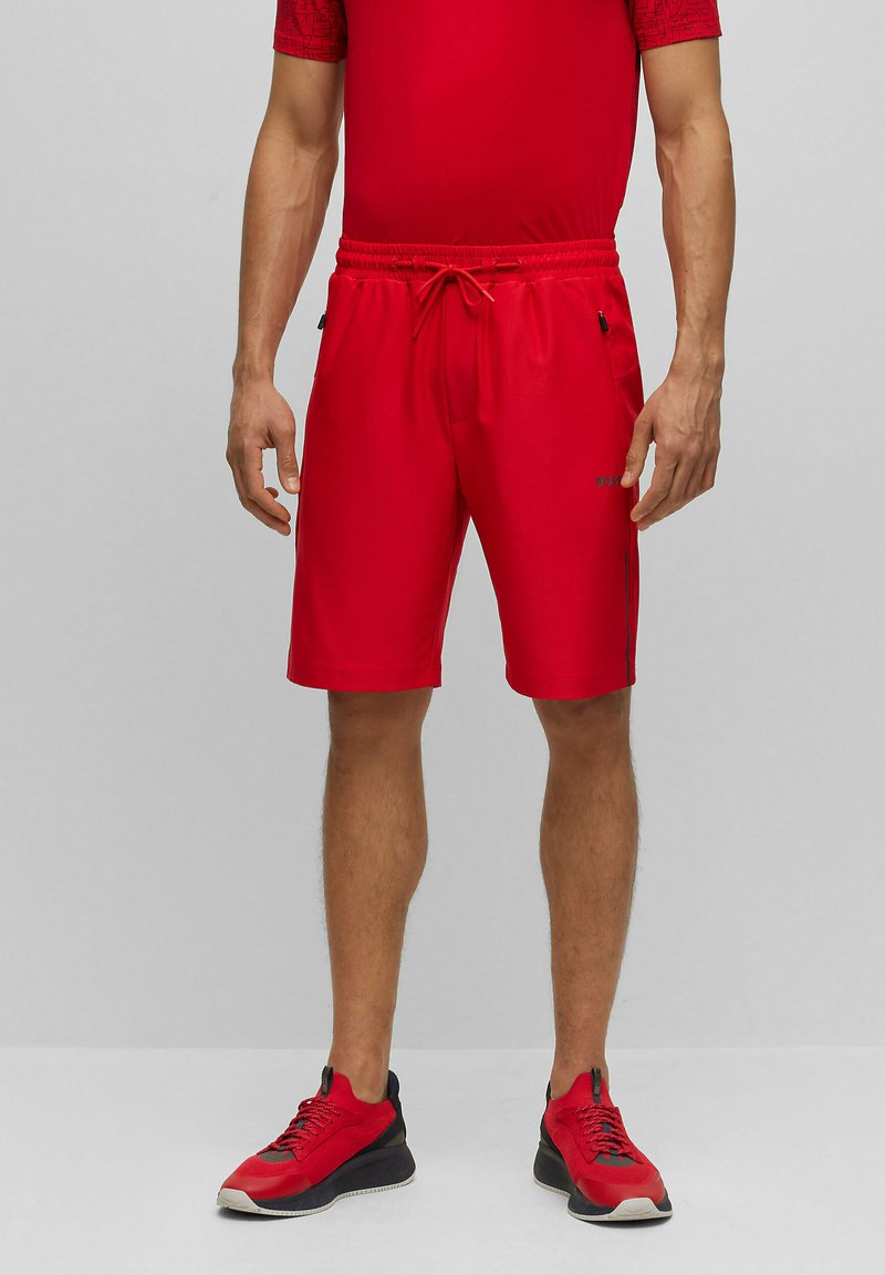 BOSS HECON ACTIVE 1 - Tracksuit bottoms - red - Zalando.co.uk