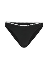 KARL LAGERFELD SCALLOP - Bikini alsók - black/fekete - Zalando.hu