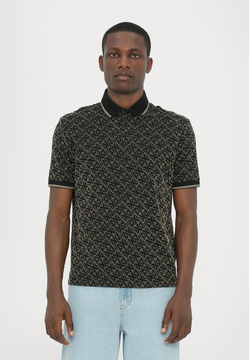 Armani Exchange Polo shirt - black - Zalando.co.uk