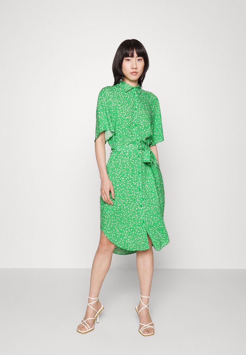Monki Shirt dress - green bright/medow green/green - Zalando.ie