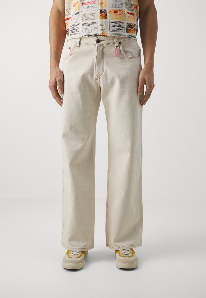 Fiorucci MENS STRAIGHT LEG - Straight leg jeans - white/wit - Zalando.nl