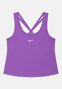 Nike Performance DF ONE TANK - Top - black raspberry/white/fialová ...