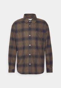 FRAME PLAID - Košile - khaki plaid/khaki - Zalando.cz