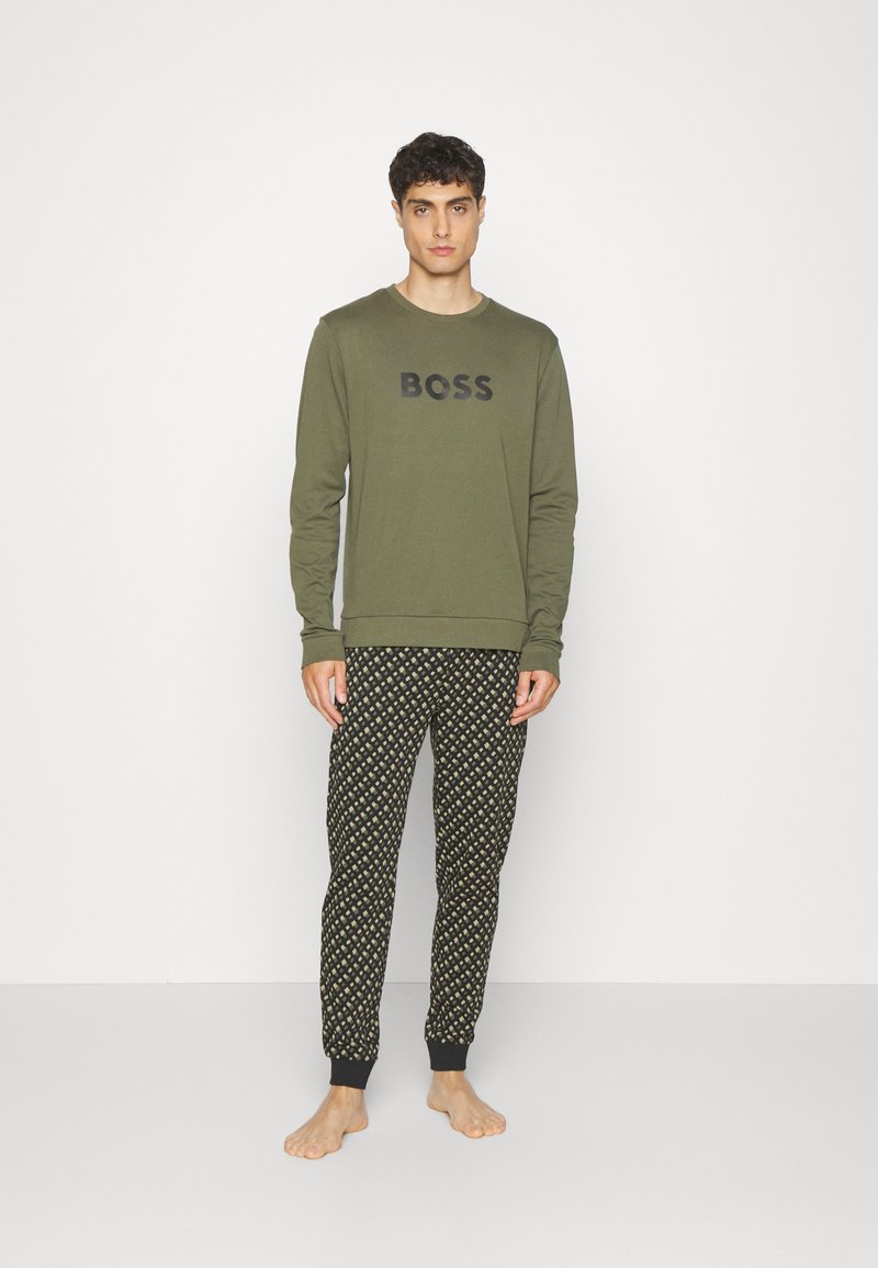 BOSS RELAX LONG - Pyjamas - open green/grön - Zalando.se