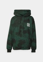 Carhartt WIP HOODED CHROMO - Sweater - treehouse/white/donkergroen ...