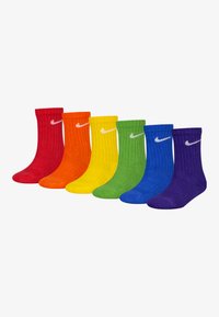 Nike Sportswear PERFORMANCE BASIC CREW 6 PACK - Socken - multi blue ...