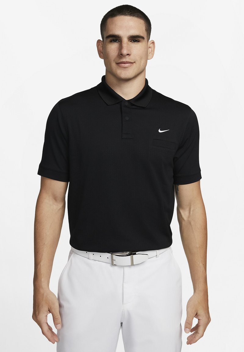 Nike Golf DRI-FIT UNSCRIPTED - Polo - black white/nero - Zalando.it