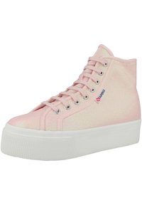 Superga 2708 - Sneaker high - pink ish iridescent/rosa - Zalando.ch