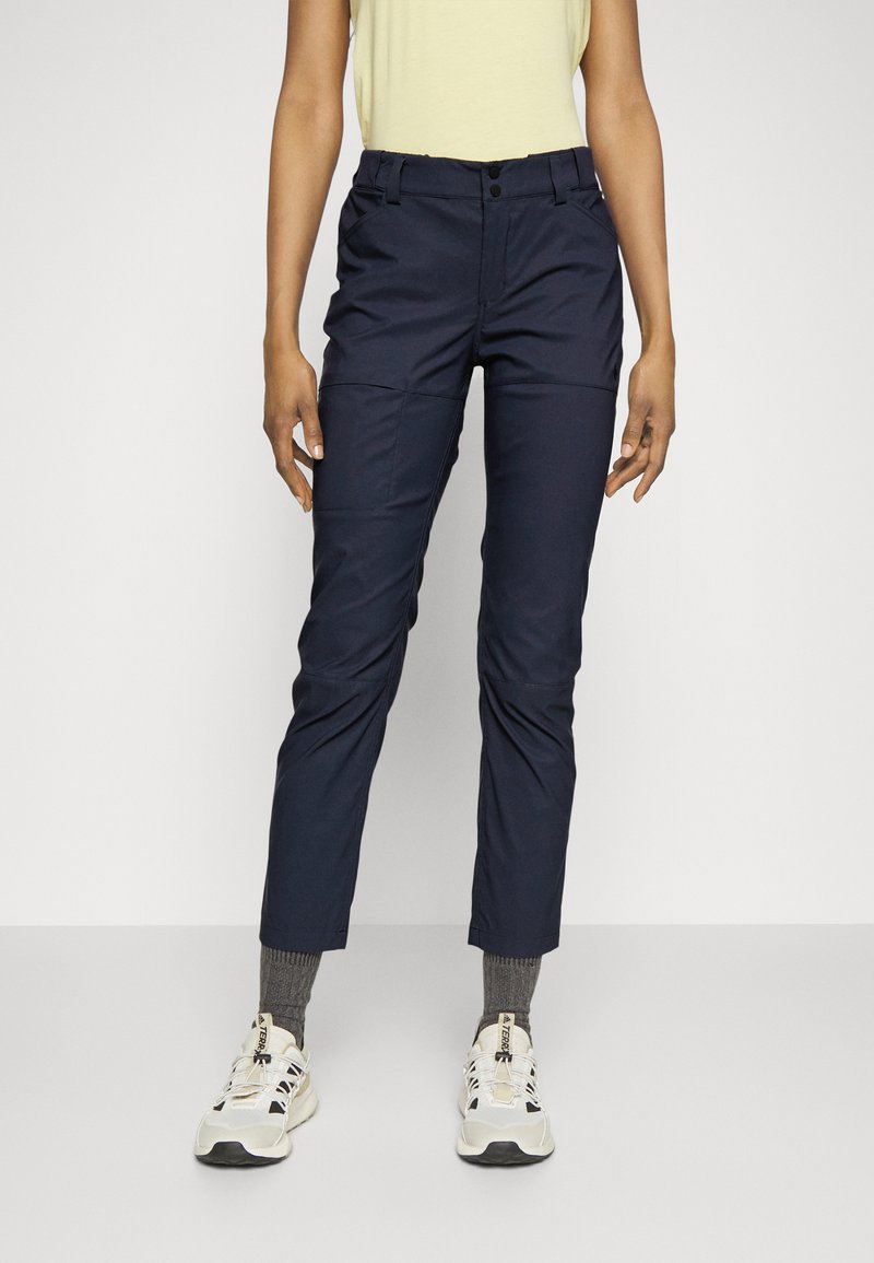 Peak Performance ICONIQ PANTS - Friluftsbyxor - blue shadow/blå ...