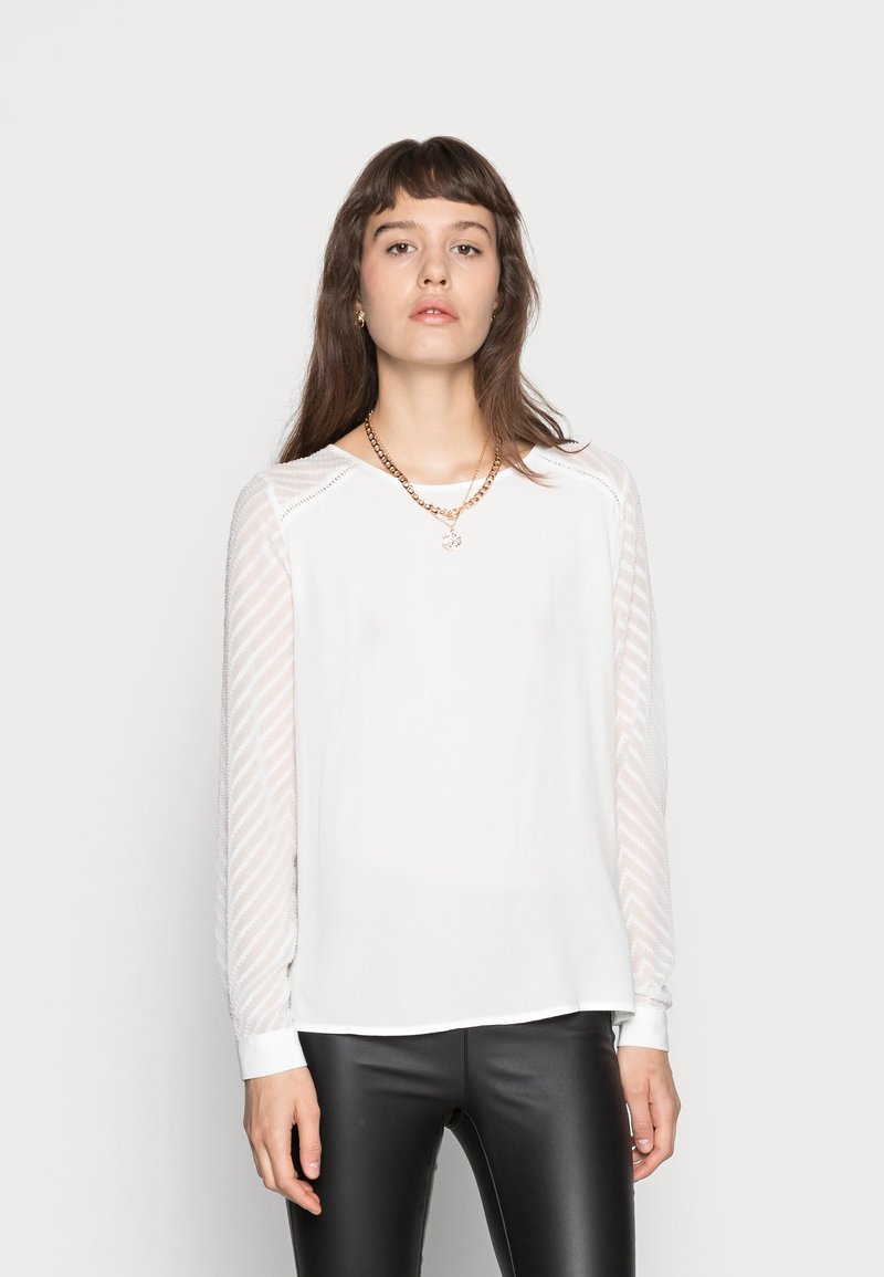 Object OBJZOE - Blouse - gardenia/off-white - Zalando.ie