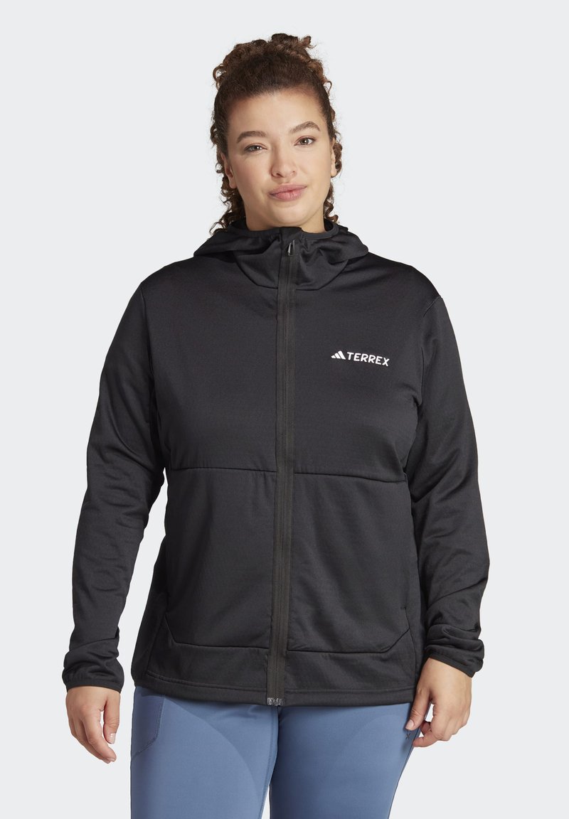 Adidas Terrex TERREX XPERIOR LIGHT HOODED JACKET PLUS SIZE - Zip-up ...