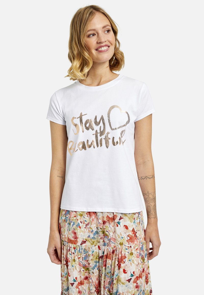 Heartkiss T-Shirt print - weiß - Zalando.de