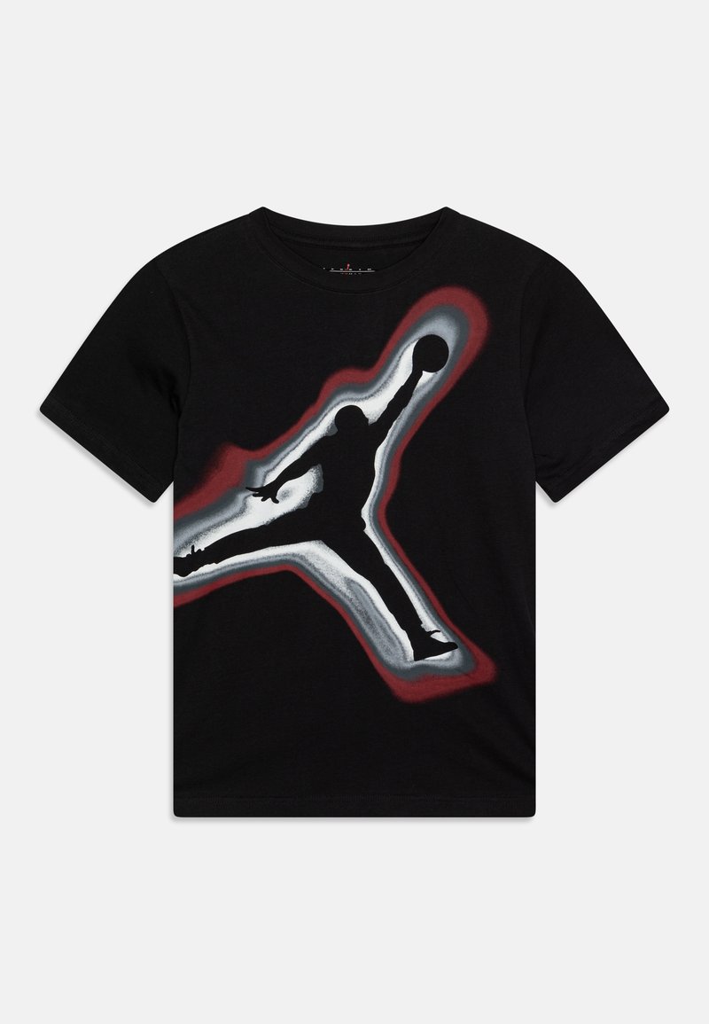 Jordan AIR HEATMAP JUMPMAN UNISEX - Triko s potiskem - black/černá ...