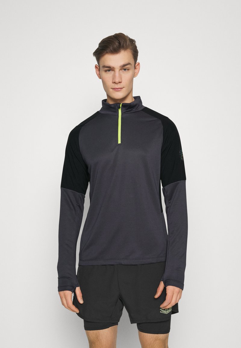 Umbro PRO TRAINING HYBRID ZIP - Camiseta de manga larga - periscope ...