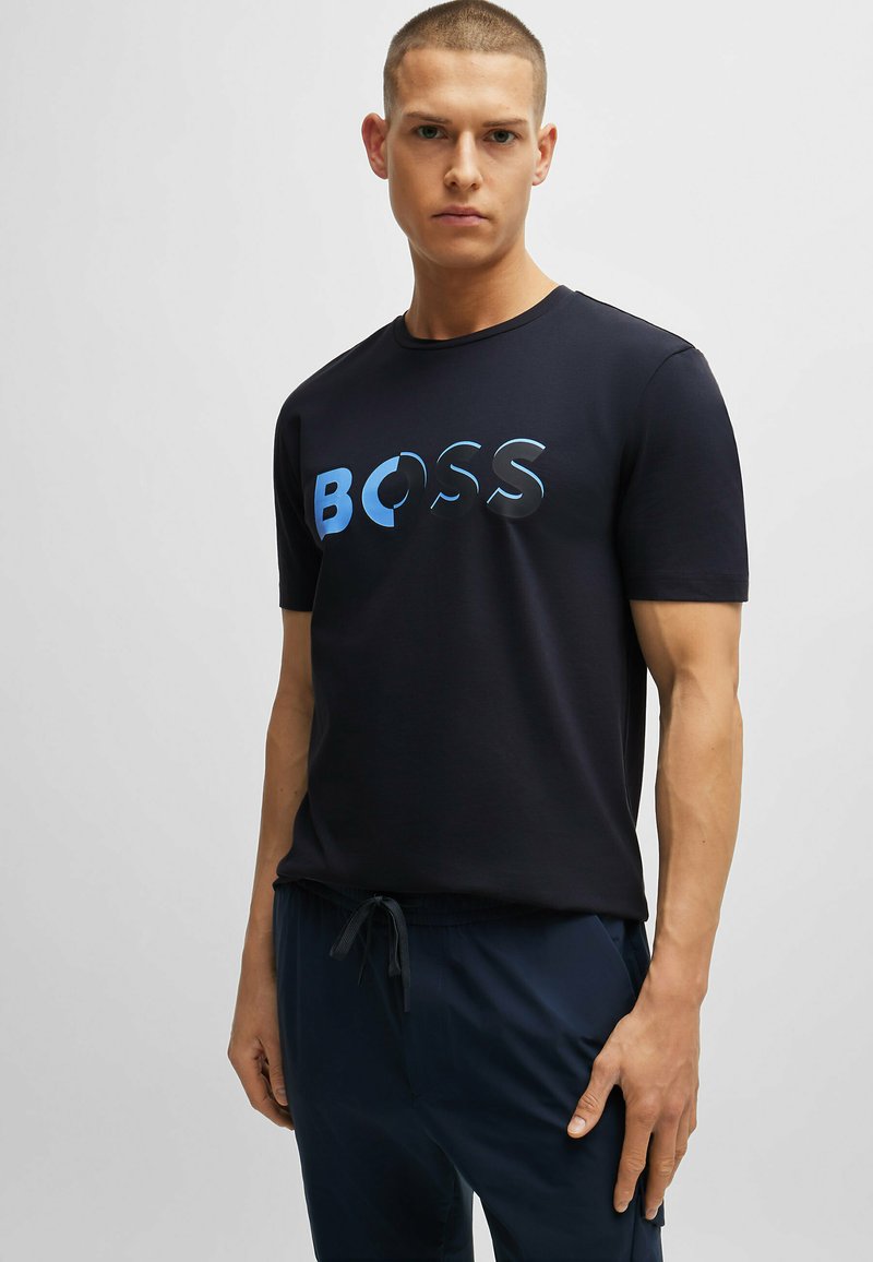 BOSS 2-PACK - Print T-shirt - patterned six/multi-coloured - Zalando.co.uk