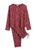 Seasalt Cornwall SETTING SUN SET - Pijama - smudged carnation jam/rojo ...