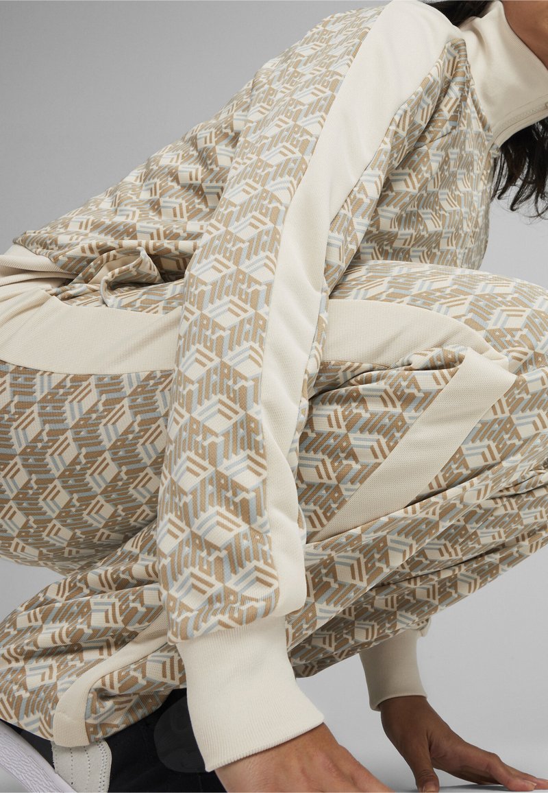 Puma Strickjacke - prairie tan aop/beige - Zalando.at