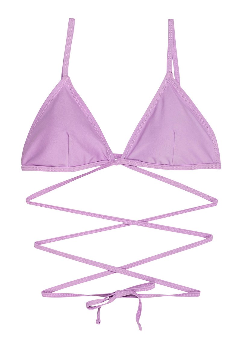 Defacto Regular Fit Bikini Top Purple Lilac Zalando Ie