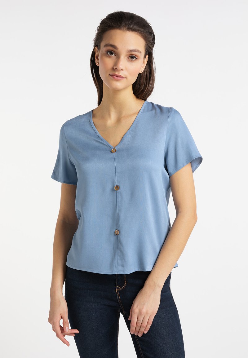 usha USHA QISHA - Bluse - blau - Zalando.de