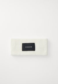 COACH PATCH HEADBAND - Ear warmers - chalk/off-white - Zalando.co.uk