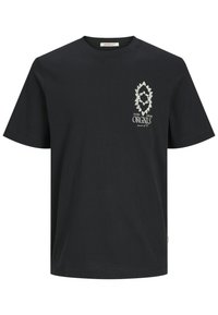 Jack & Jones NOTO GRAPHIC KURZARM - T-Shirt print - schwarz - Zalando