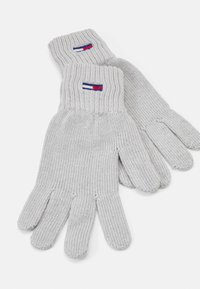 Tommy Jeans FLAG GLOVES - Fingerhandschuh - silver grey/grau - Zalando.at
