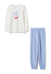 OVS SET - Nachtwäsche Set - white light blue/weiß - Zalando.at