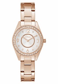 s.Oliver Watch - rose gold-coloured/gold-coloured - Zalando
