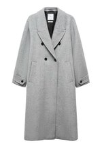 Mango GAUGUIN - Classic coat - grå/grey - Zalando.co.uk
