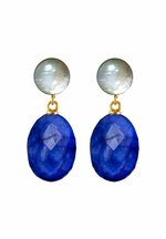 Gemshine Ohrringe - gold coloured/blue/goldfarben - Zalando.at