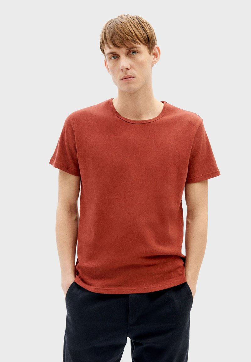 Thinking Mu T-Shirt basic - burgundy/bordeaux - Zalando.de