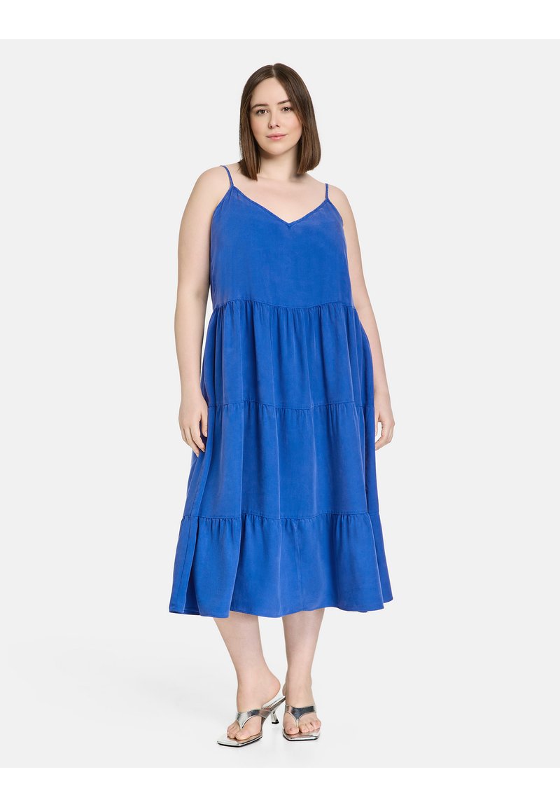 Samoon Freizeitkleid - blue splash/blau - Zalando.de