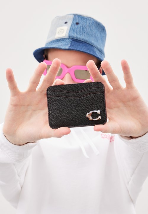 Coach COACHTOPIA - WAVY ZIP AROUND WALLET UNISEX - Geldbörse - black ...