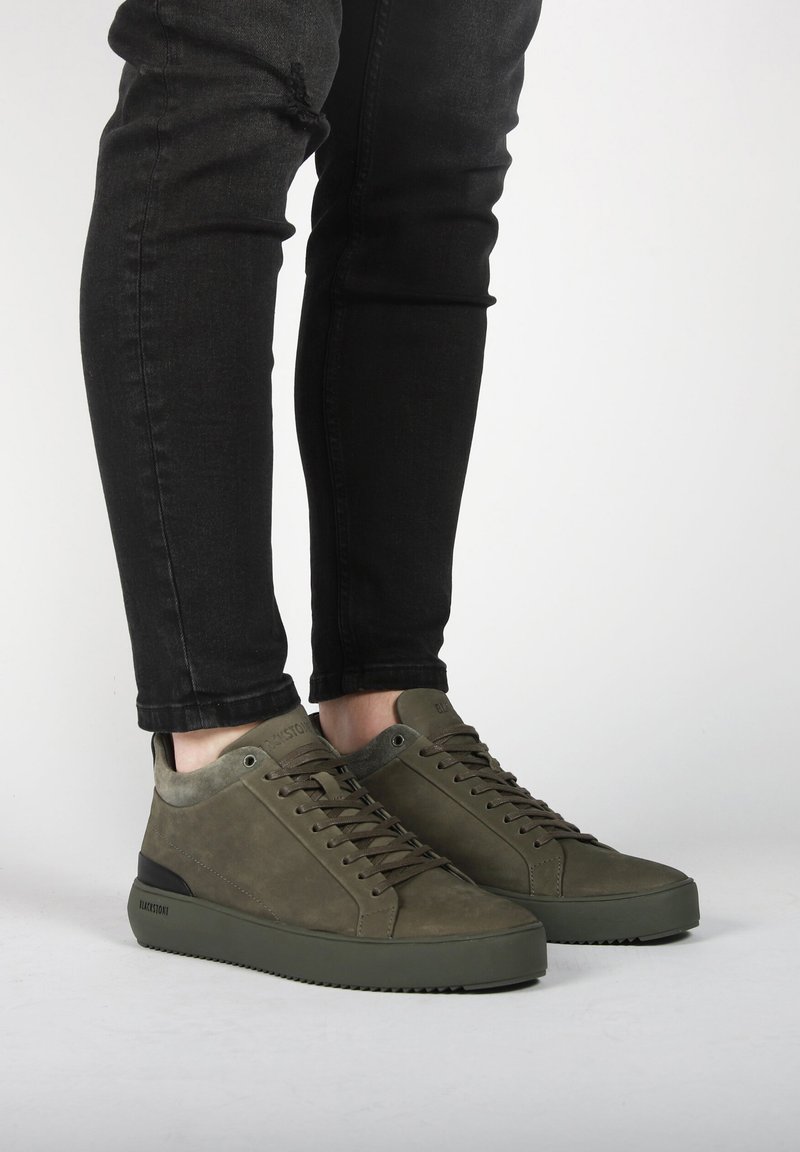 Blackstone TREVOR - Baskets basses - tarmac/vert - ZALANDO.FR