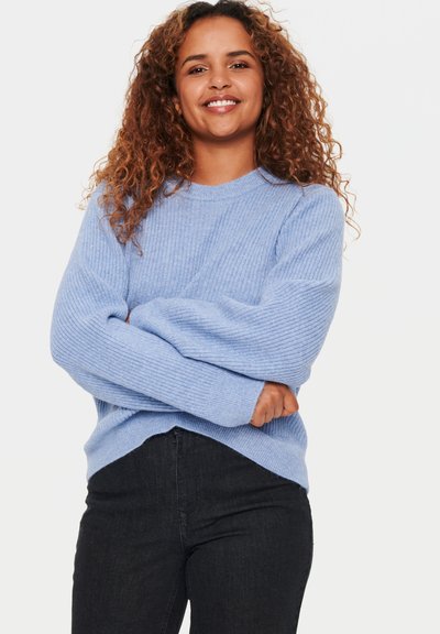 LolaLiza WITH DROOPING SLEEVES - Trui - electric blue/blauw - Zalando.be