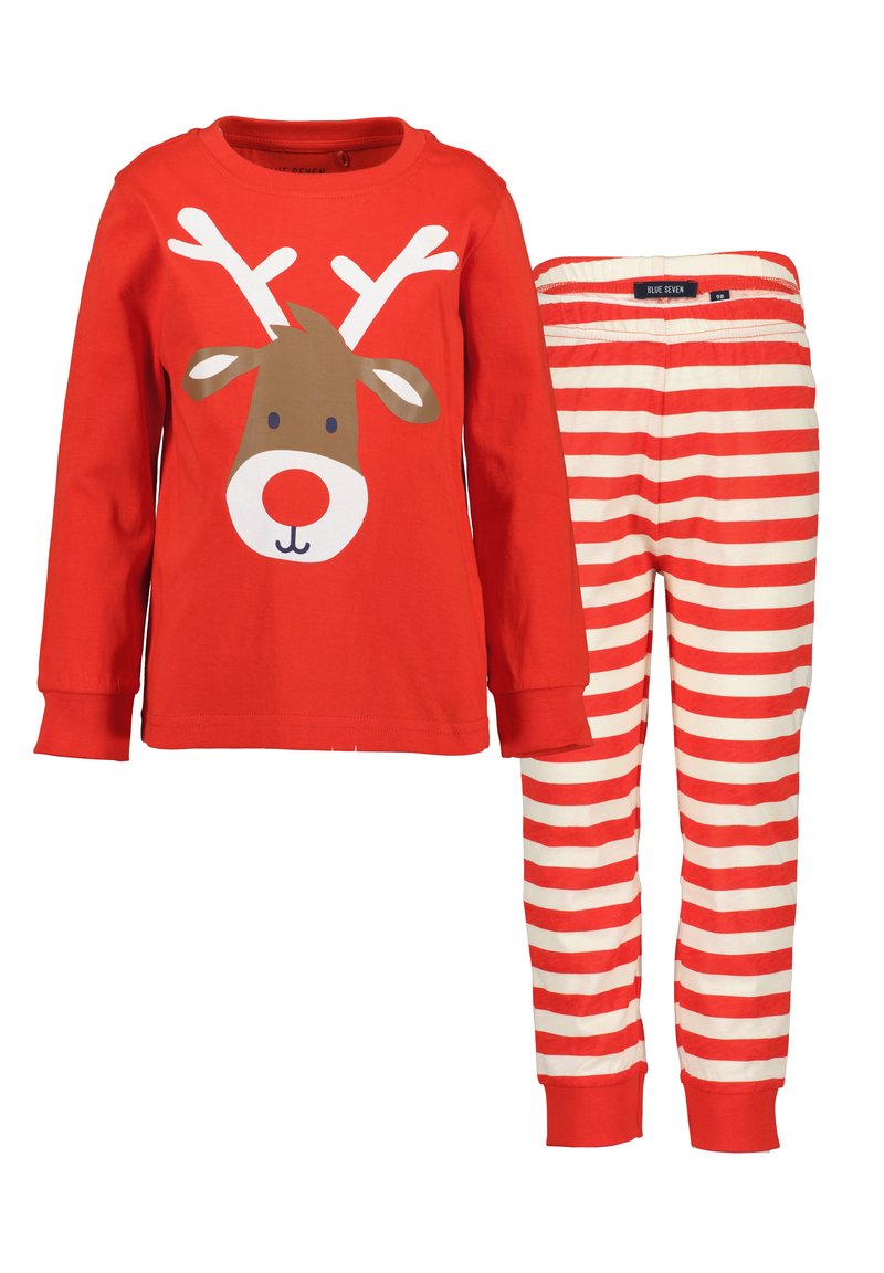 Blue Seven BASICS - 2ER SET - Nattøj sæt - tomate/rød - Zalando.dk