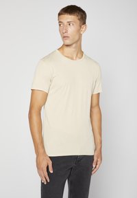 American Vintage DECATUR - T-shirt basic - greige/grijs - Zalando.nl