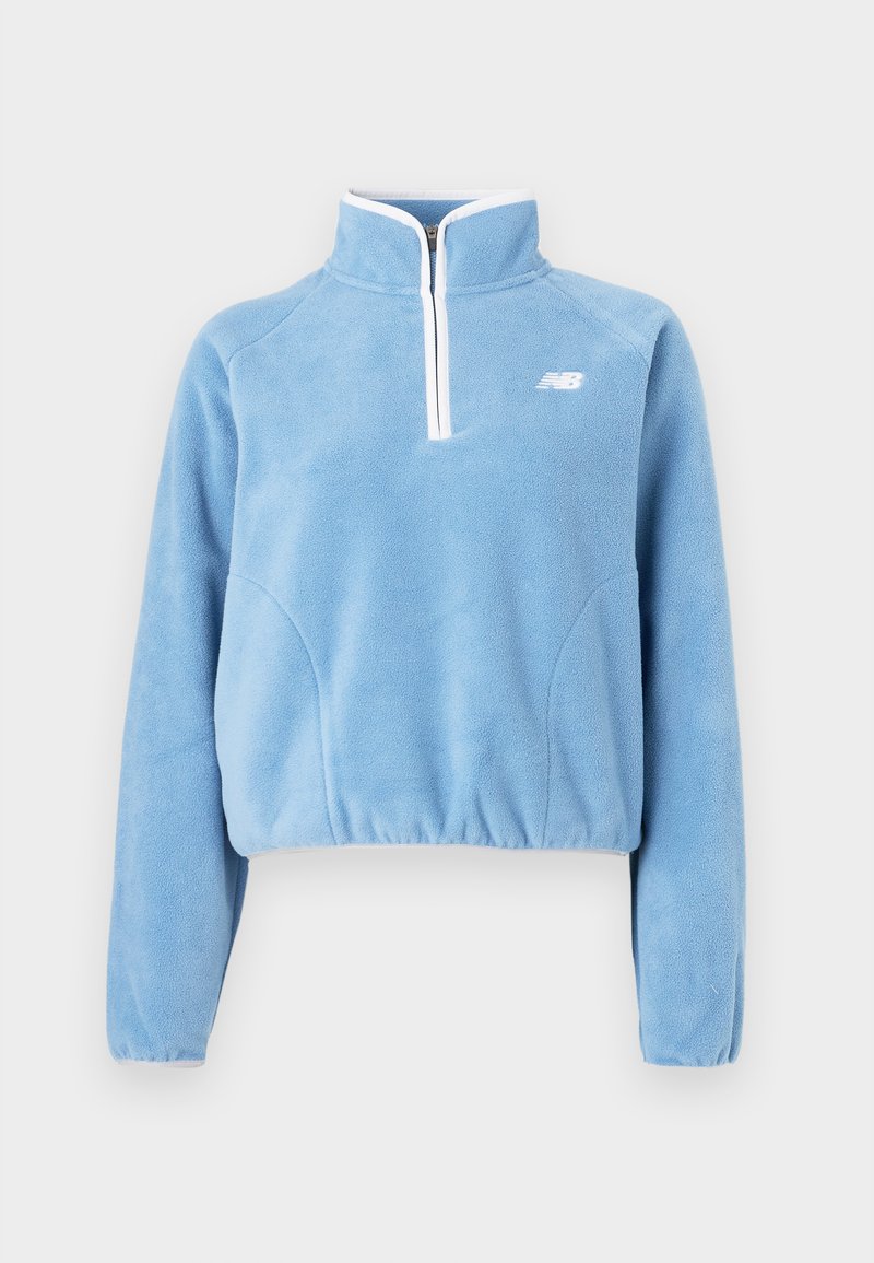 New Balance HALF ZIP - Fleece jumper - blue - Zalando.co.uk