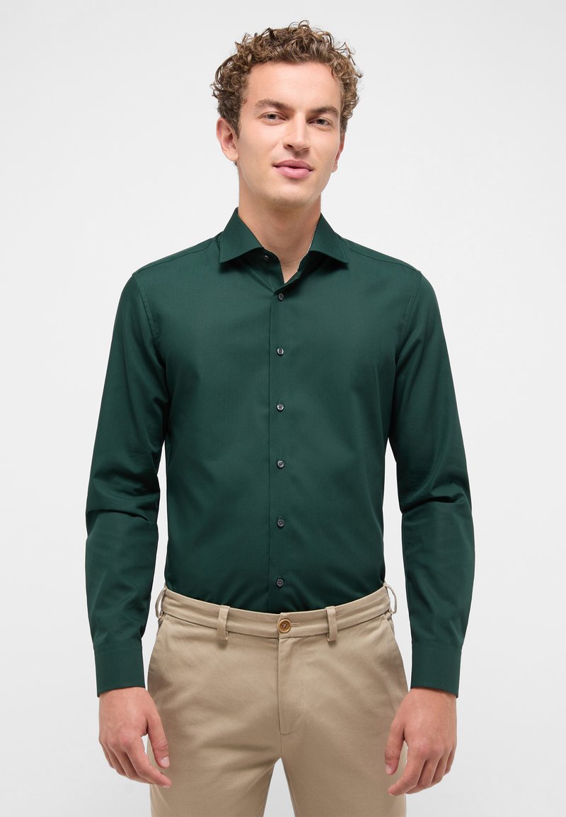 Eterna ORIGINAL SHIRT - SLIM FIT - Shirt - jade/green - Zalando