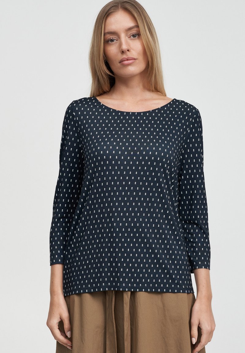 Re.draft Langarmshirt - pr summer night/dunkelblau - Zalando.de