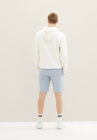 TOM TAILOR DENIM Shorts - blue white dobby/blau - Zalando.de